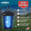 Reliable Bug Zapper for Outdoor Spaces | 1 Acre Coverage | Flowtron