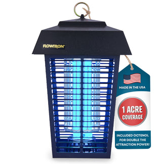 Reliable Bug Zapper for Outdoor Spaces | 1 Acre Coverage | Flowtron